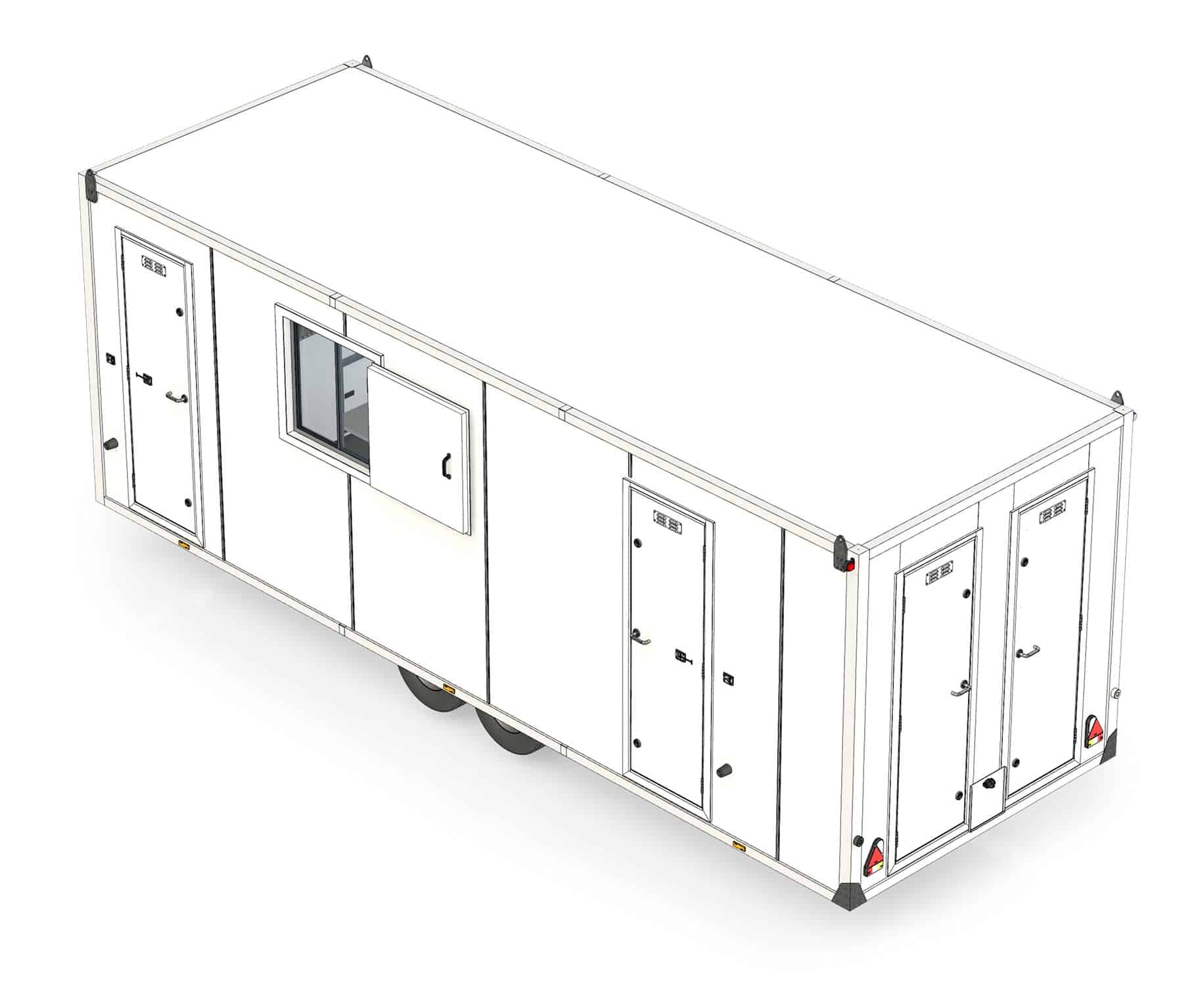 16 Person Welfare Unit Hire | Welfare 4 Hire